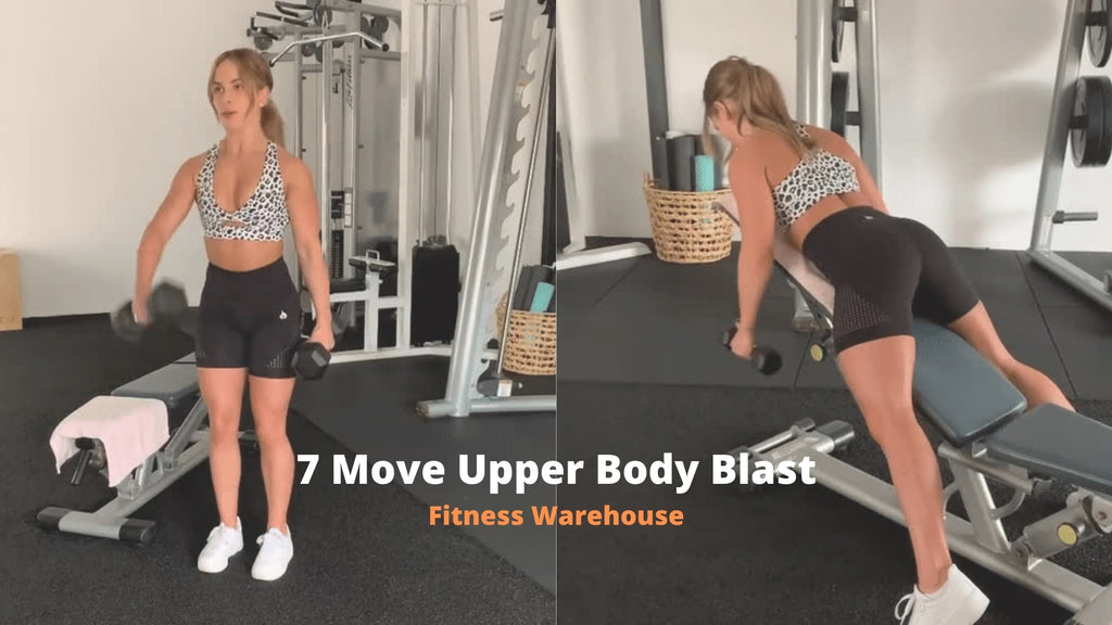 7 Move Upper Body Blast - Dumbbell Workout – Fitness Warehouse Australia