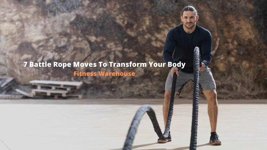 Battle Rope Exercises to Transform Your Body – Fitness Warehouse Australia